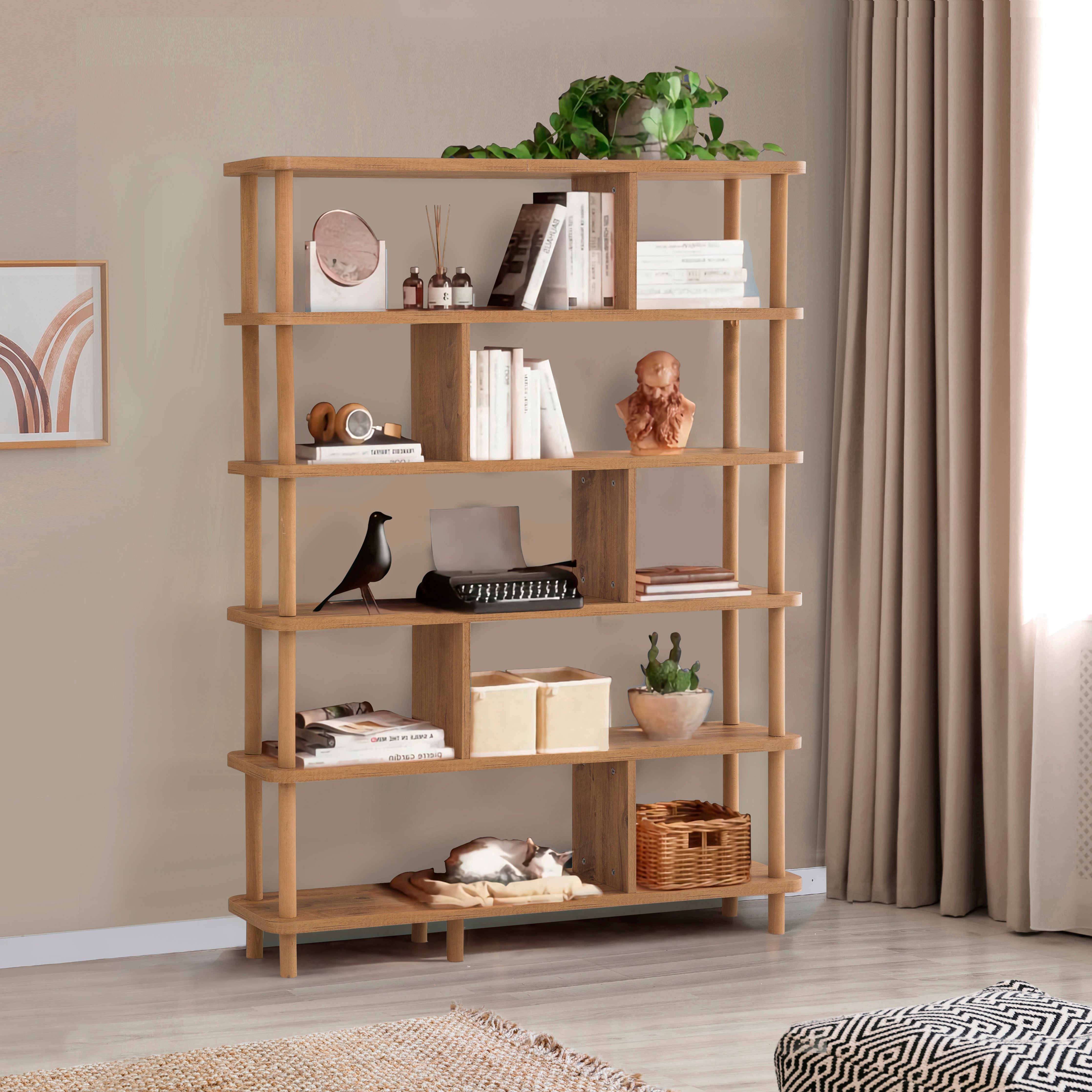 DORA META KİTAPLIK 120X28 – UVI COLLECTION